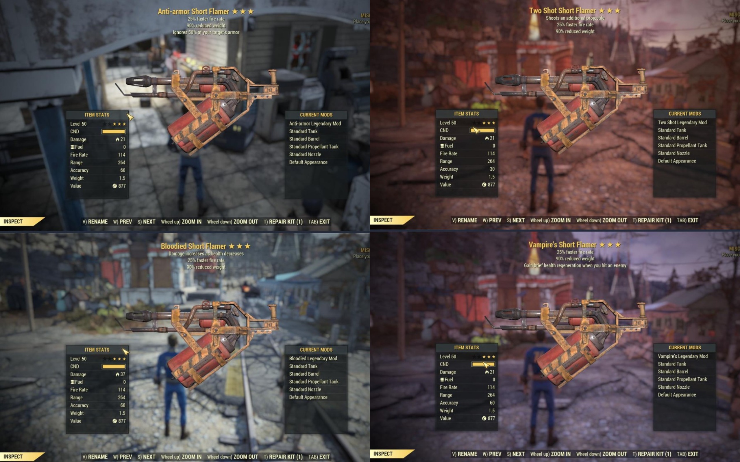 Buy Gatling Plasma + Flamer HEAVY in FALLOUT 76 Items - Offer #2427582524