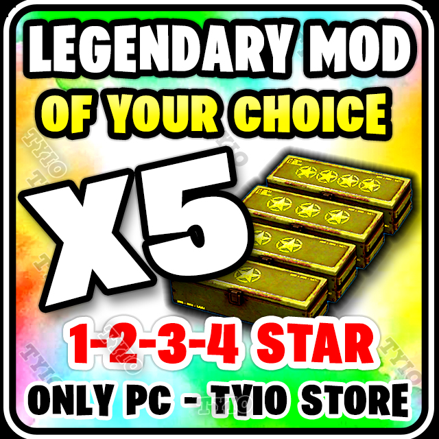 Buy x5 Ranger's Legendary Mod / Ra in FALLOUT 76 Items - Offer #2535491678