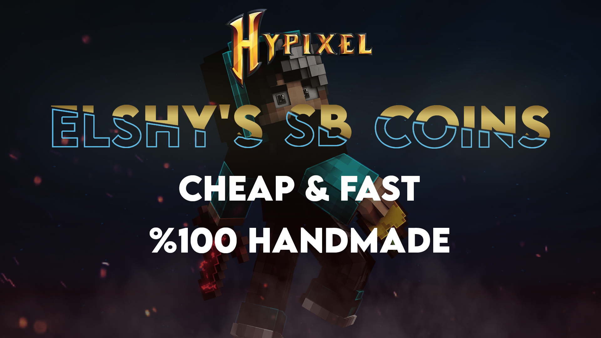 Buy (10mil = $0.54) HANDMADE SB CO in MINECRAFT: HYPIXEL Coins - Offer ...