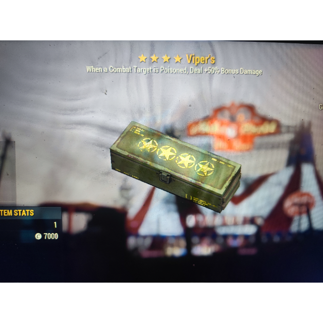 Buy PS4/PS5/XBOX/ 4 stars legendar in FALLOUT 76 Items - Offer #2616657658