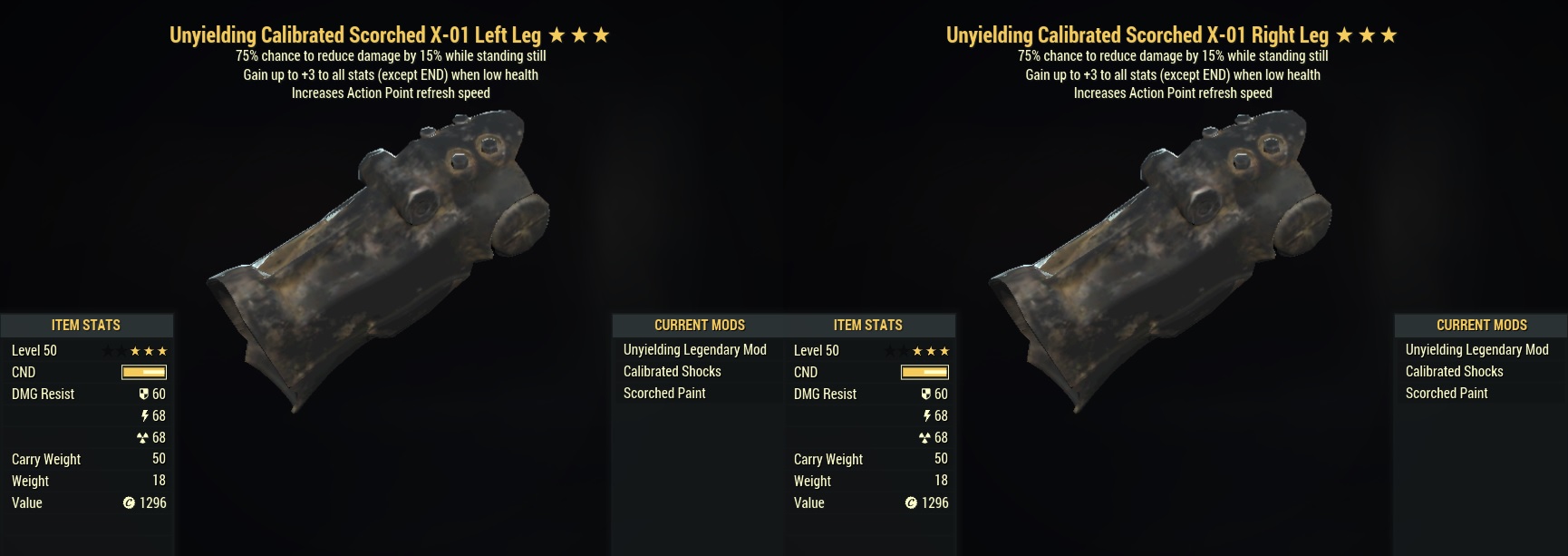 Buy [PC] Unyielding Sentinel X-01 in FALLOUT 76 Items - Offer #2520977681
