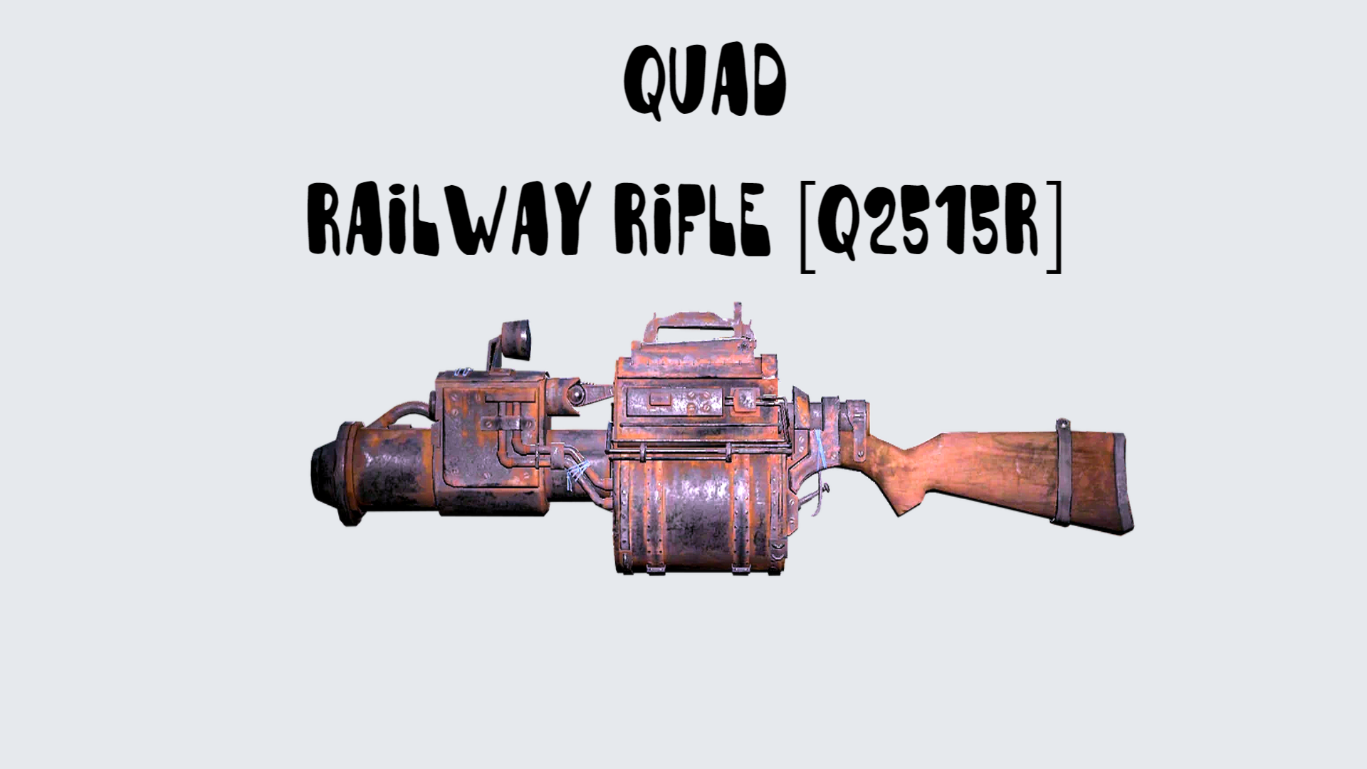 Buy ⭐[PC] [Q2515r] Quad Railway in FALLOUT 76 Items - Offer #254254405