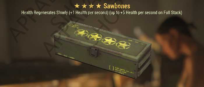 Buy Legendary mod Sawbones [4 star in FALLOUT 76 Items - Offer #2531437716