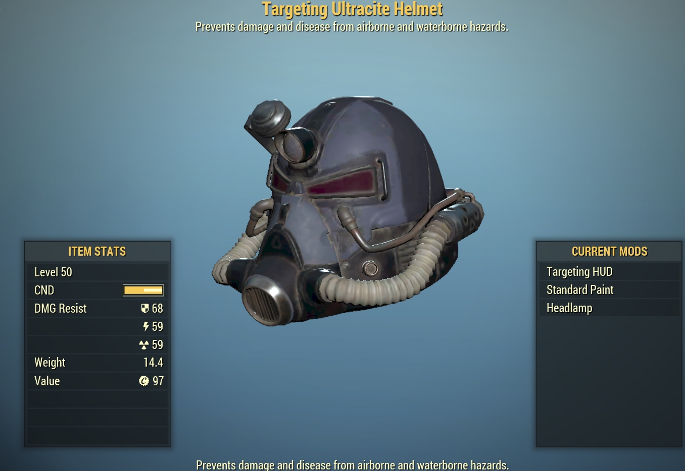 Buy Ultracite Unyielding Sentinel in FALLOUT 76 Items - Offer #2527330961