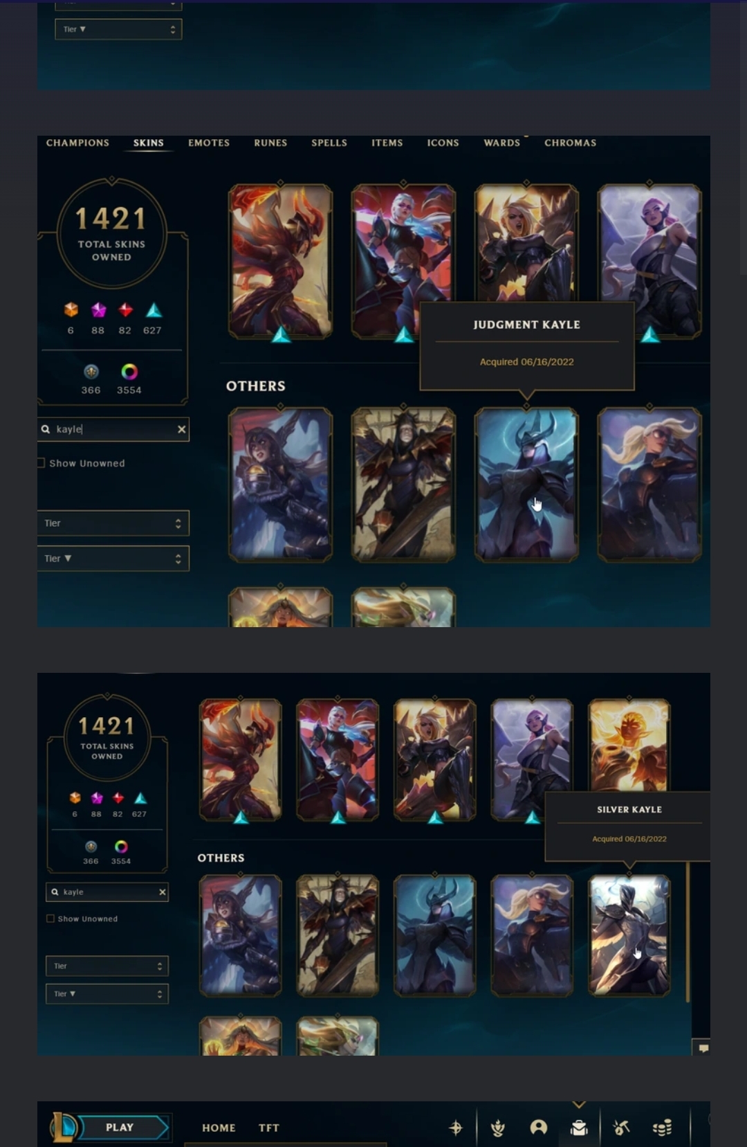 Buy NA ] 1400+ SKINS 3500 CHROMAS in LEAGUE OF LEGENDS Accounts - Offer ...