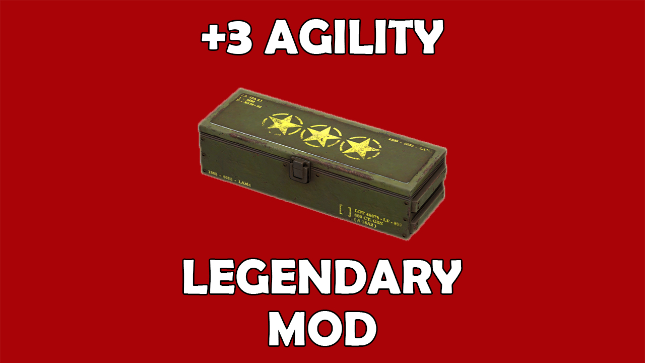 Buy Agility Legendary Mod (Weapons in FALLOUT 76 Items - Offer #2532689513