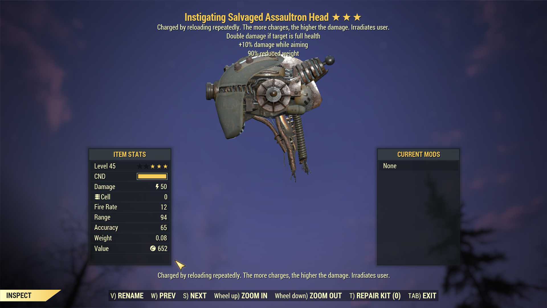 Buy Instigating Assaultron Head (+ in FALLOUT 76 Items - Offer #2327816151