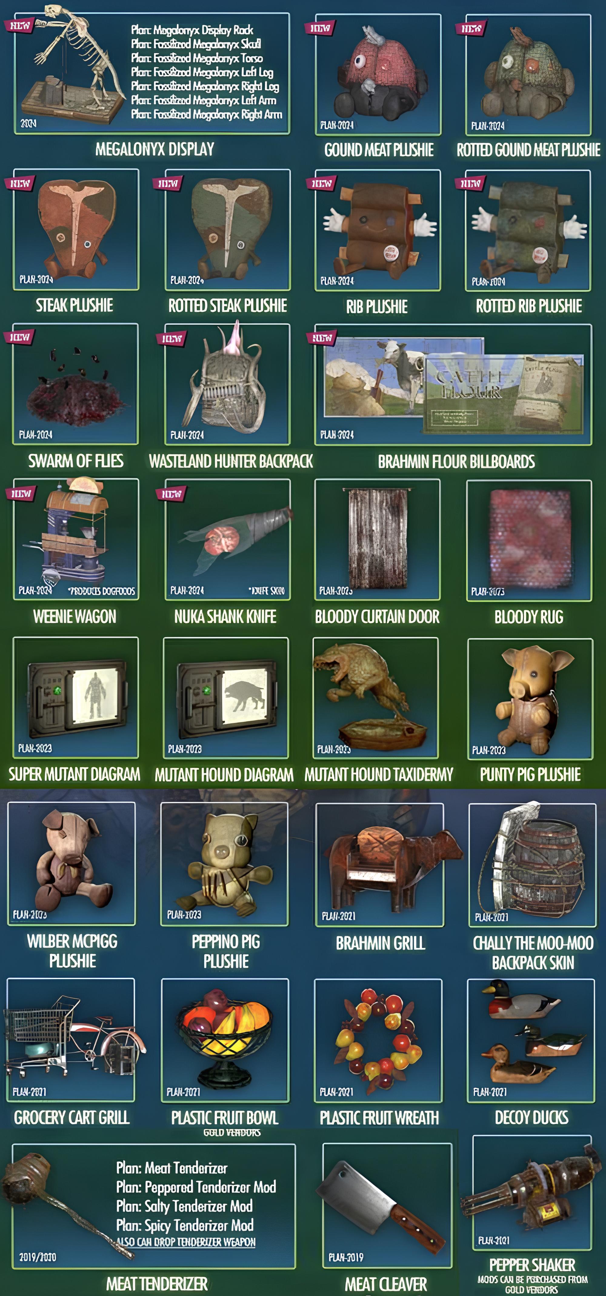 Buy Grahm's Meat-Cook Meat Week Be in FALLOUT 76 Items - Offer #2424448803