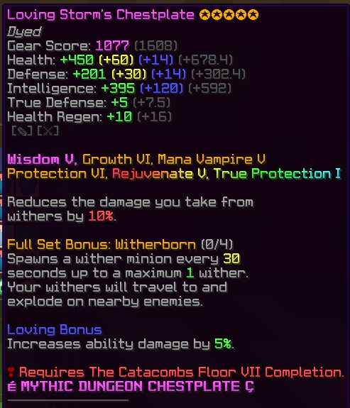 Buy MYTHIC HEROIC HYPERION w/ WITH in MINECRAFT: HYPIXEL Items - Offer ...