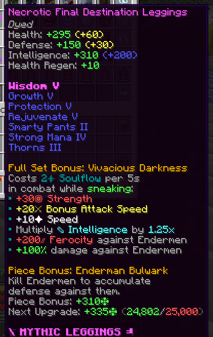 Buy Maxed final destination enderm in MINECRAFT: HYPIXEL Items - Offer ...