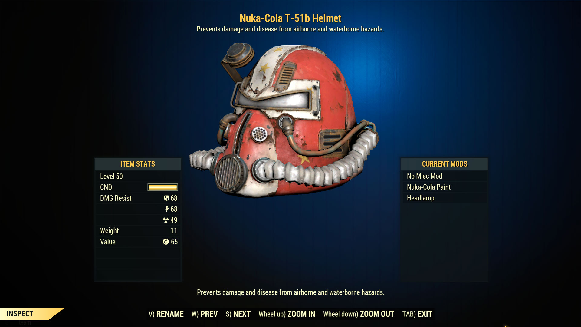 Buy Vanguard's T-51b Power Armor ( in FALLOUT 76 Items - Offer #2430376877