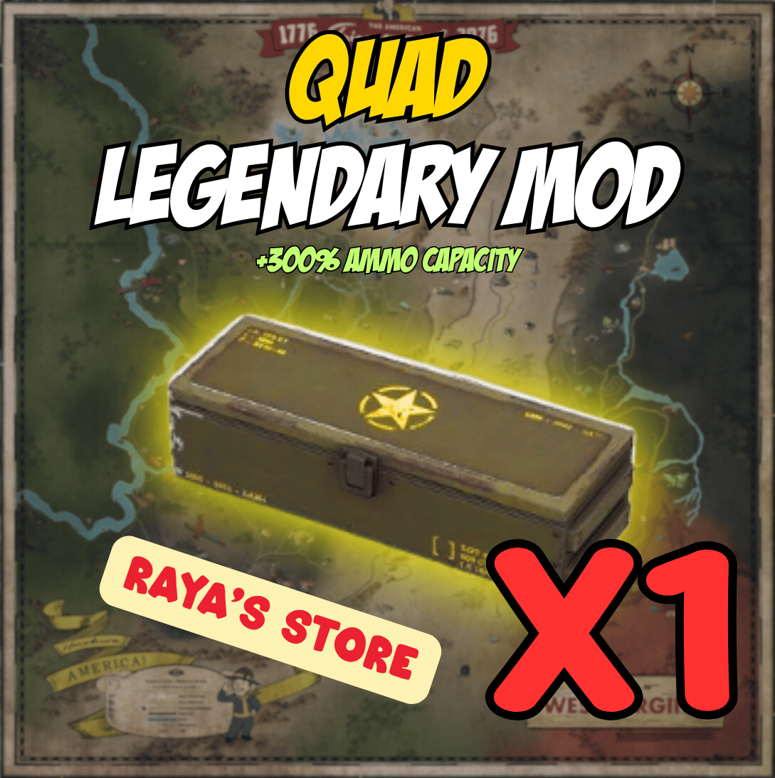 Buy Quad Legendary Mod | Quad Mod in FALLOUT 76 Items - Offer #2531462816