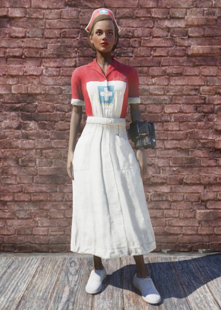 Buy Asylum Worker Uniform Red + As in FALLOUT 76 Items - Offer #253226460