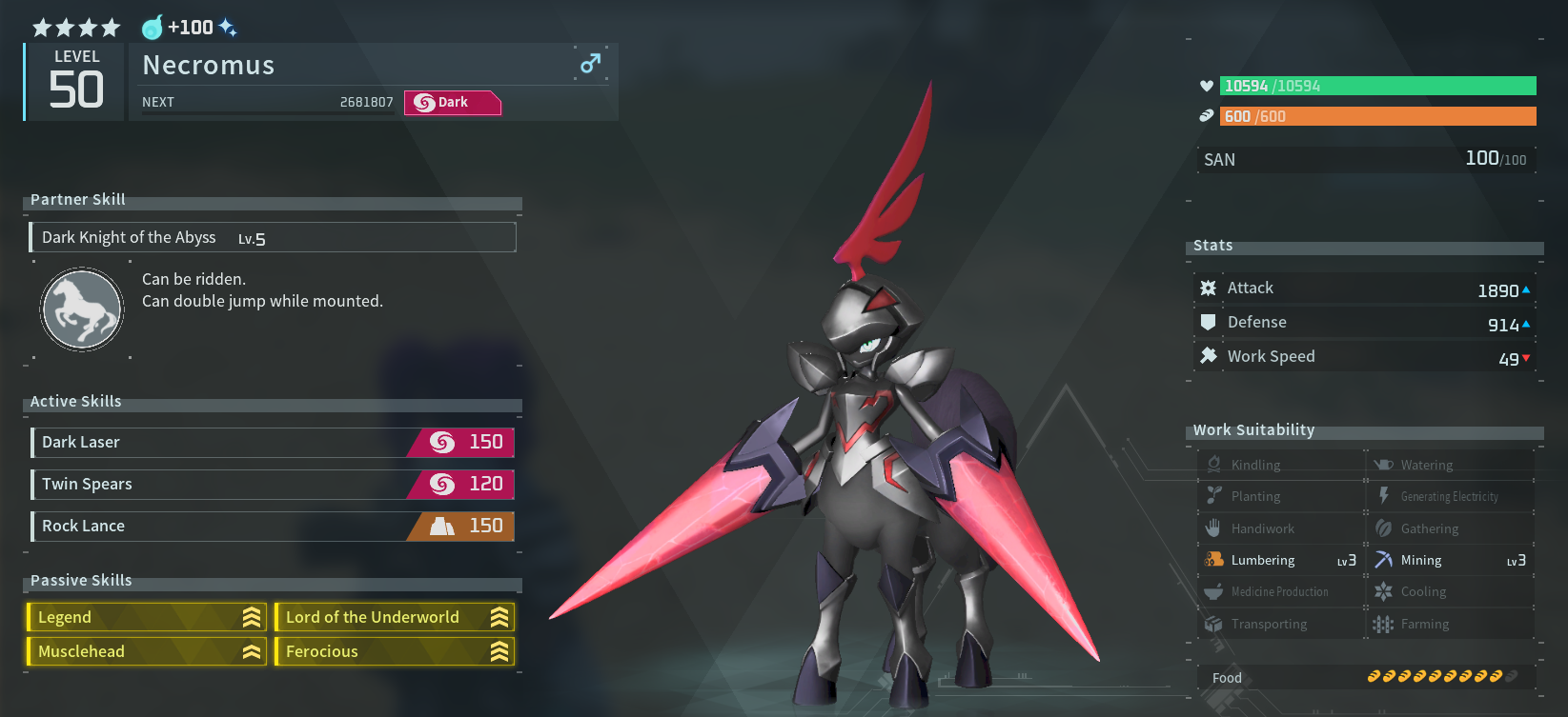 Buy XBOX & STEAM - Necromus Max Ra in PALWORLD Items - Offer #244334887