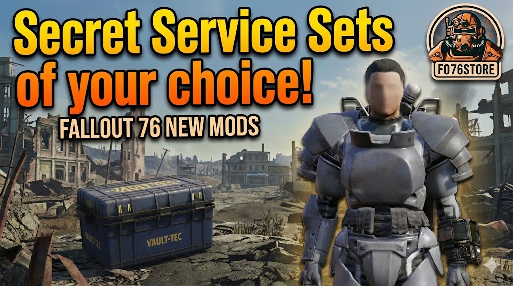 Buy Secret Service SETS | (1–4 in FALLOUT 76 Items - Offer #2534613195