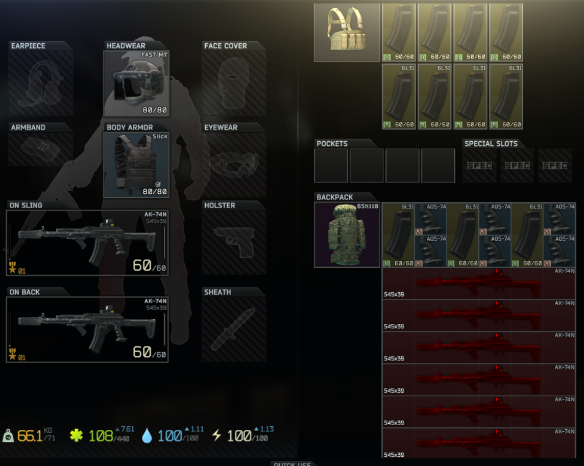 Buy META GEAR SET WITH ARMOR HELME in ESCAPE FROM TARKOV Items - Offer ...