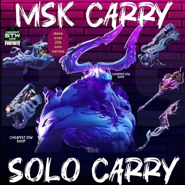 Buy Mythic Storm King Carry FN STW in FORTNITE Items - Offer #2517856644