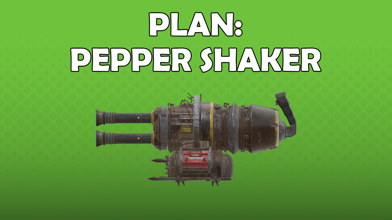 Buy [XBOX] Pepper Shaker Plan in FALLOUT 76 Items - Offer #2518991526