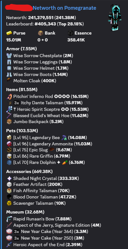 Buy VIP+ RANK | 116 SB LVL | 240M in MINECRAFT: HYPIXEL Accounts ...
