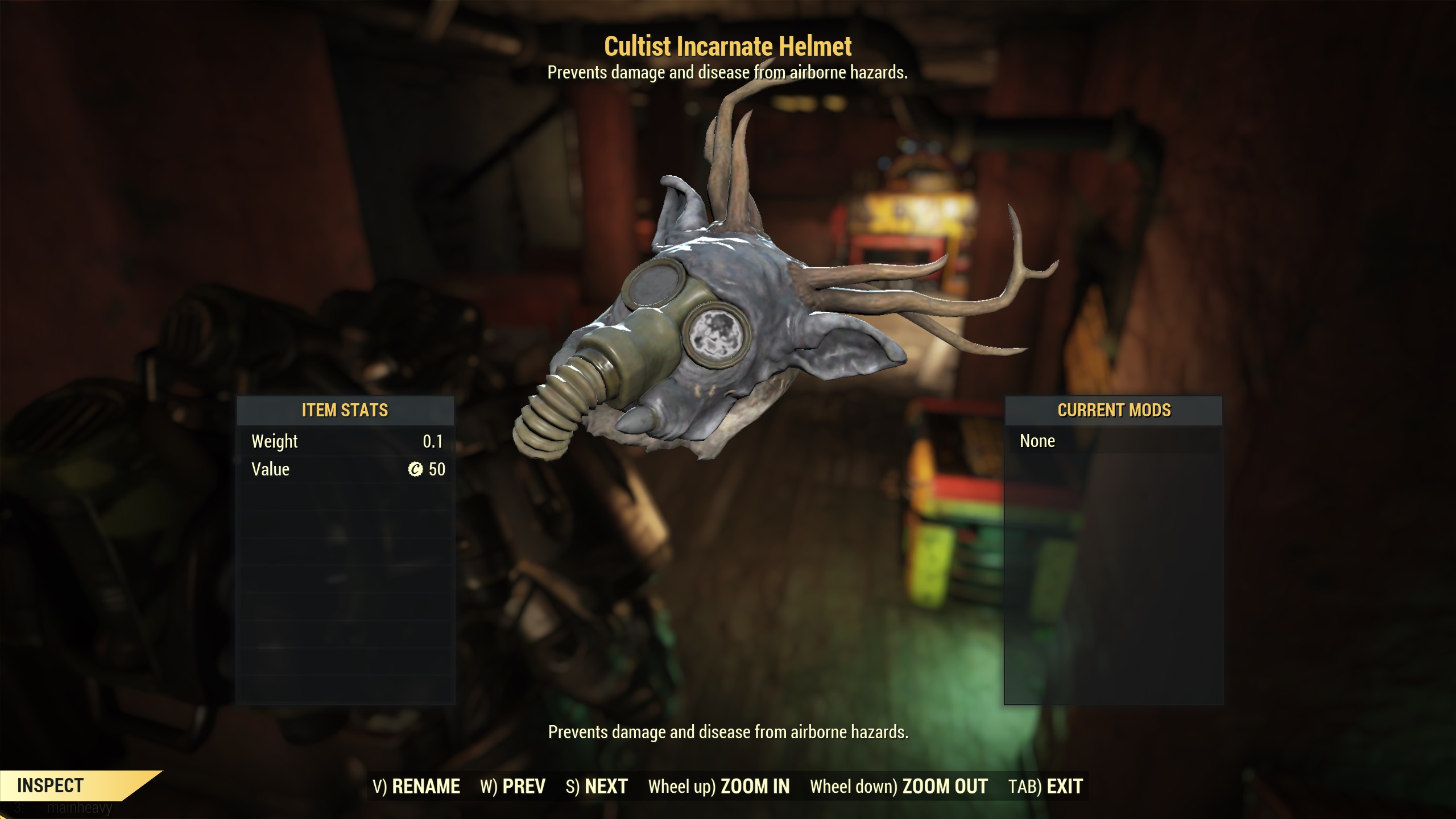 Buy Cultist Incarnate Helmet [Outf in FALLOUT 76 Items - Offer #25138586