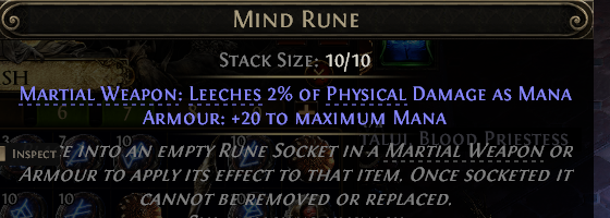 Buy Mind Rune - Instant Delivery in PATH OF EXILE 2 Items - Offer ...