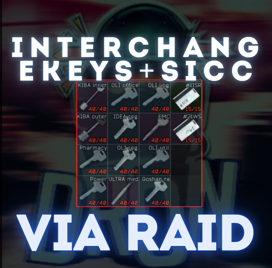 Buy NEW WIPE! Interchange all Key in ESCAPE FROM TARKOV Items - Offer ...