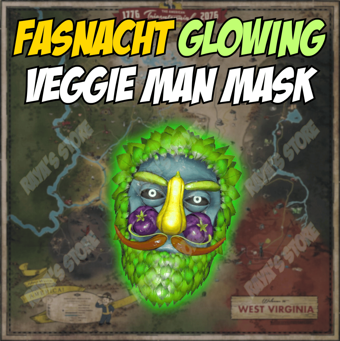 Buy Fasnacht Glowing Veggie Man Ma in FALLOUT 76 Items - Offer #2531432849