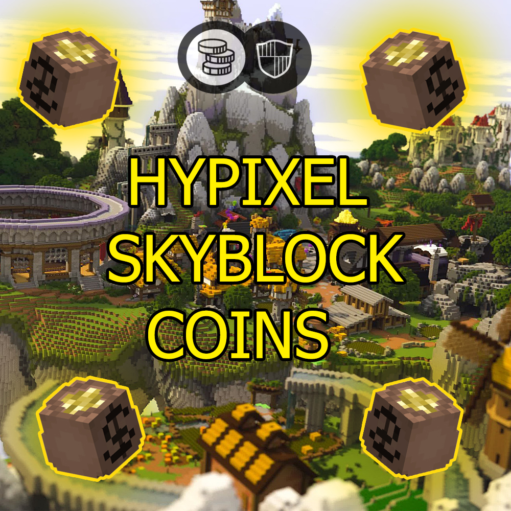 Buy ⭐HYPIXEL SKYBLOCK⭐ COINS in MINECRAFT: HYPIXEL Coins - Offer #237363467