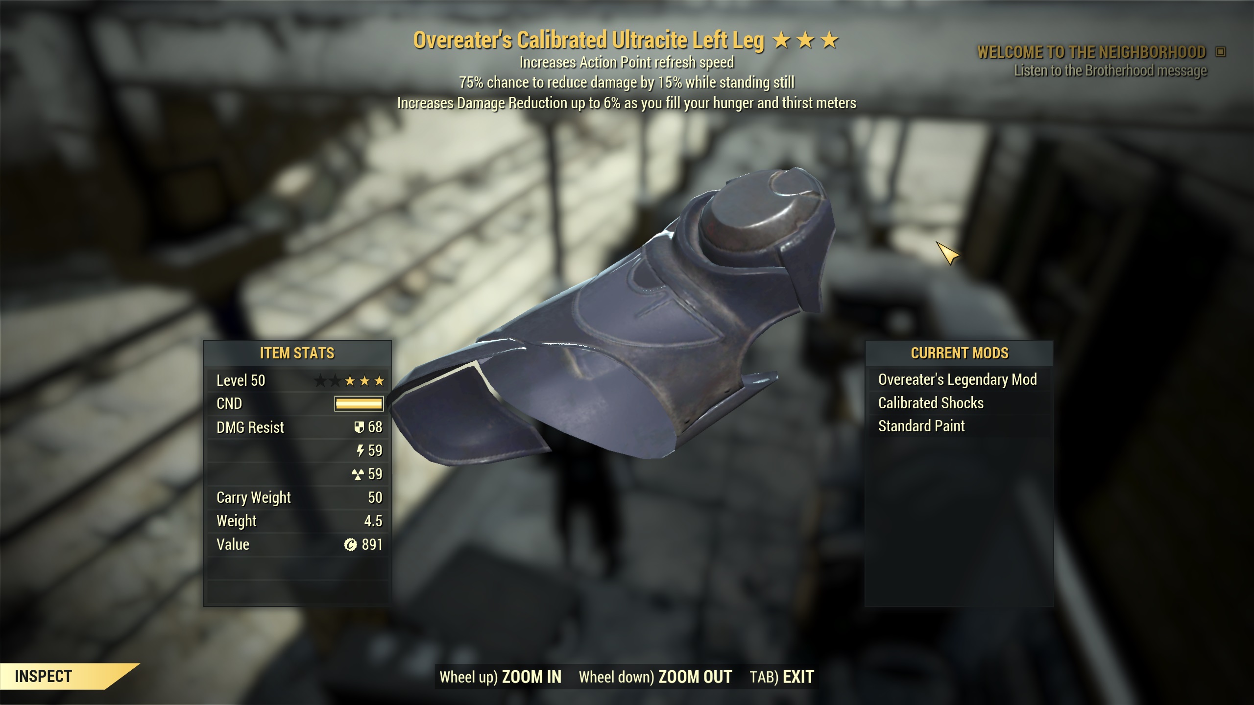 Buy Overeater's Sentinel Ultracite in FALLOUT 76 Items - Offer #2529323346