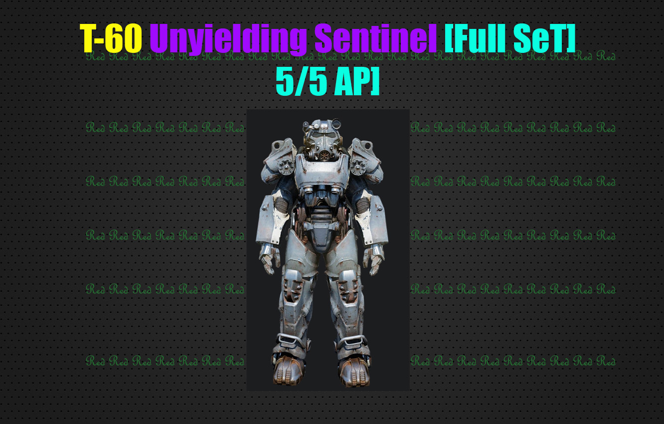 Buy T-60 Unyielding Sentinel [Full in FALLOUT 76 Items - Offer #2526631083