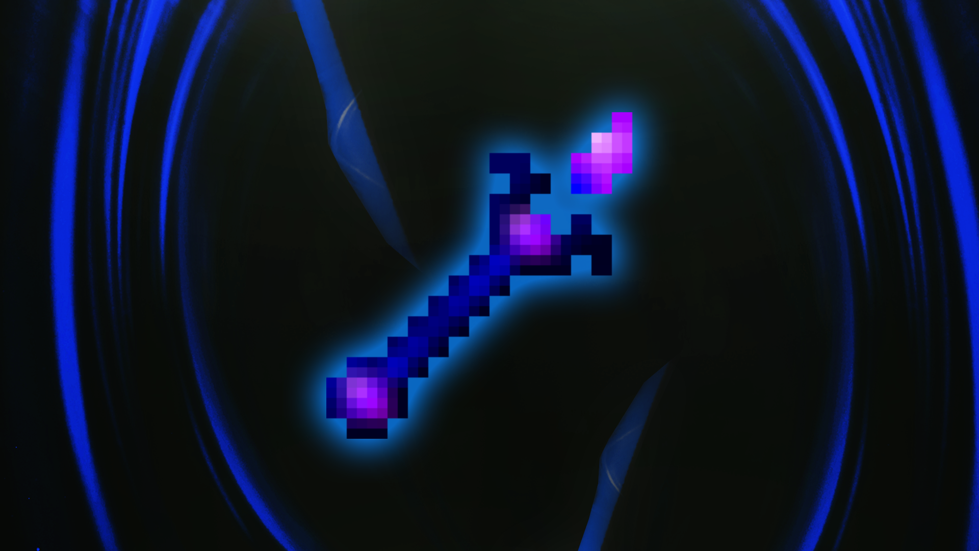 Minecraft Enchanted Diamond Sword Wallpaper