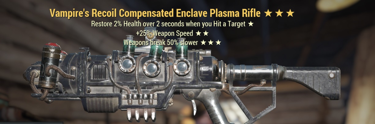 Buy EPR Enclave Plasma Rifle Flame in FALLOUT 76 Items - Offer #2414780157