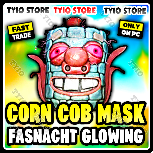Buy Fasnacht Glowing corn cob Mask in FALLOUT 76 Items - Offer #2536361773