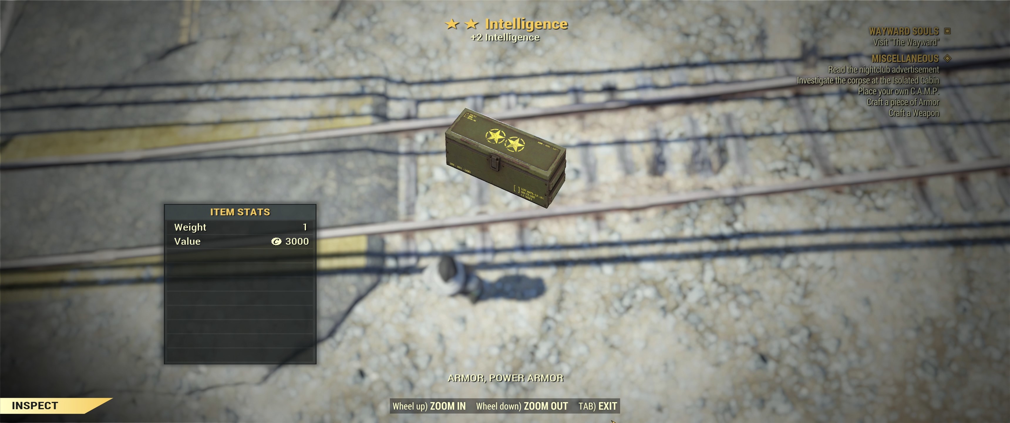 Buy Intelligence Legendary Mod Box in FALLOUT 76 Items - Offer #253872968