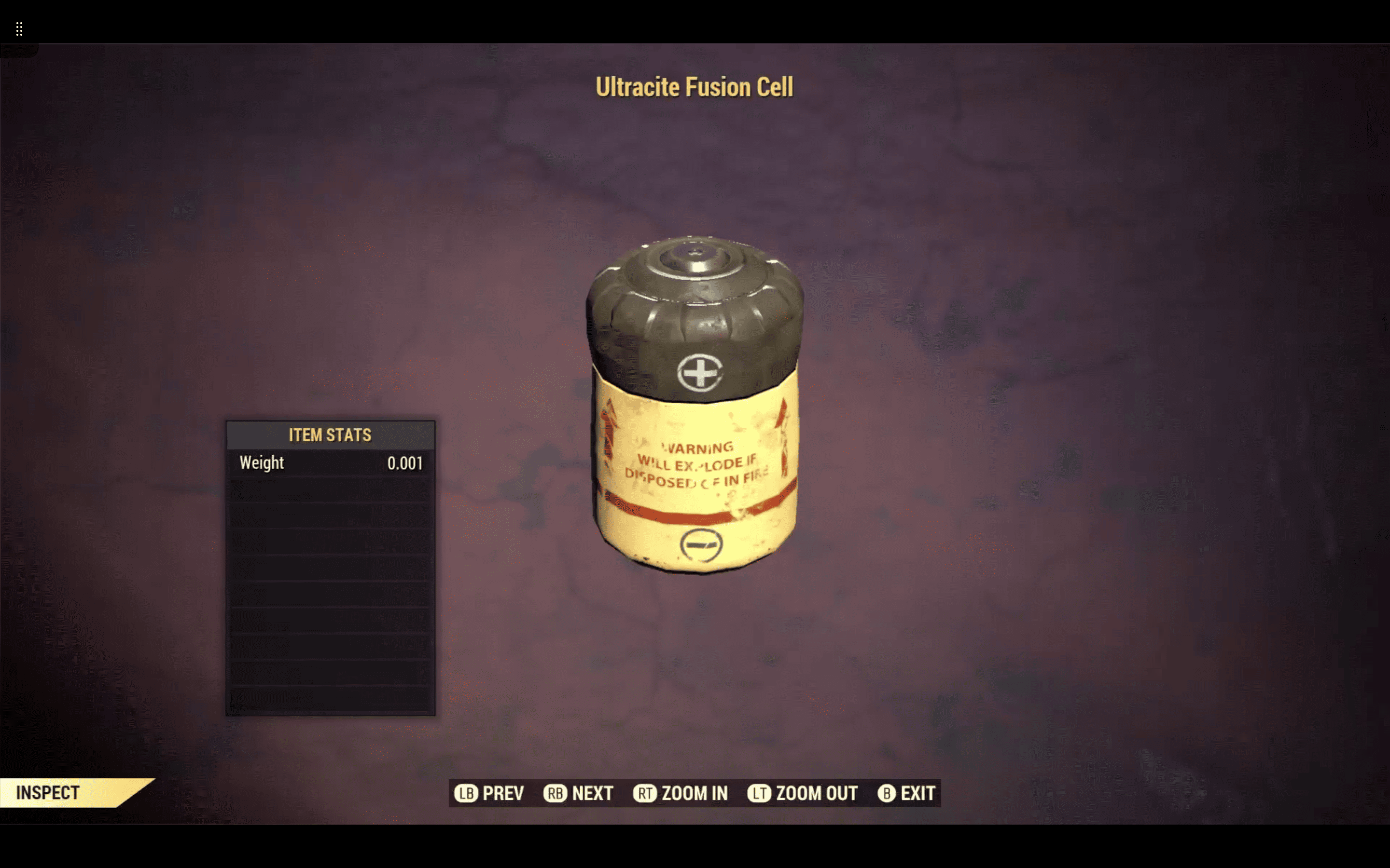 Buy Xbox - Ultracite Fusion Cell ( in FALLOUT 76 Items - Offer #2419197500