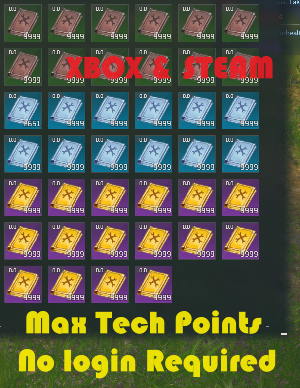 Buy XBOX & STEAM - MAX TECH POINTS in PALWORLD Items - Offer #244313284