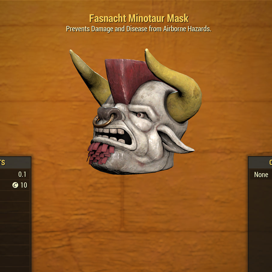 Buy New Fasnacht Masks 6in1 Bundle in FALLOUT 76 Items - Offer #2423884274