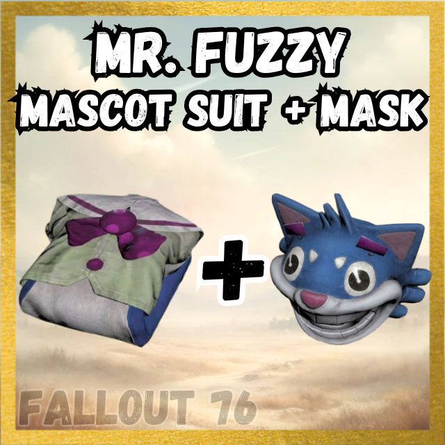 Buy Mr. Fuzzy Mascot Head + Mr. Fu in FALLOUT 76 Items - Offer #2424425932
