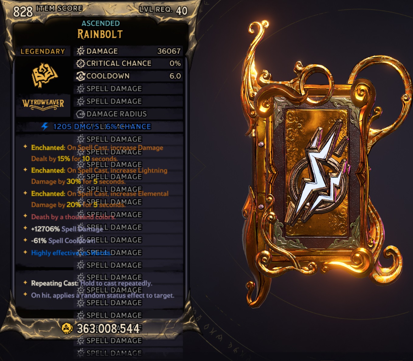 Buy ⭐[MODDED] L40 RAINBOLT (LIGH in TINY TINA'S WONDERLANDS Items ...