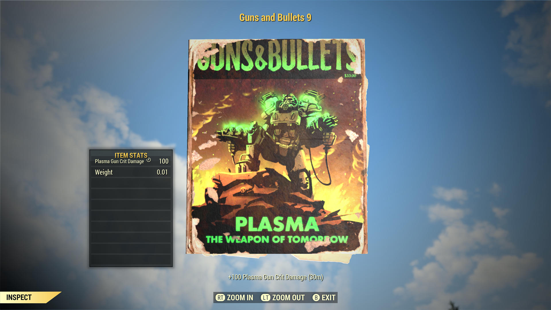 Buy [XBOX] Guns and Bullets 9 x100 in FALLOUT 76 Items - Offer #2534246744