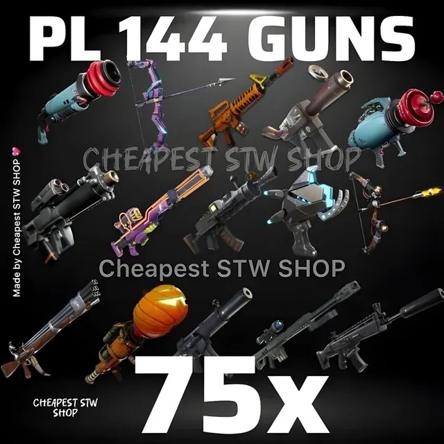 Buy Fortnite STW PL 144 Guns Godro in FORTNITE Items - Offer #2513216639