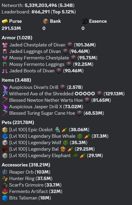 Buy Hypixel skyblock ISLAND/PROFIL in MINECRAFT: HYPIXEL Profiles ...