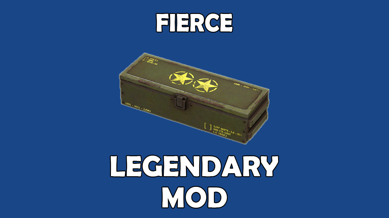 Buy [PS] Fierce Legendary Mod in FALLOUT 76 Items - Offer #261438211