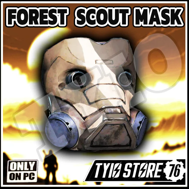 Buy FOREST SCOUT MASK in FALLOUT 76 Items - Offer #253322228