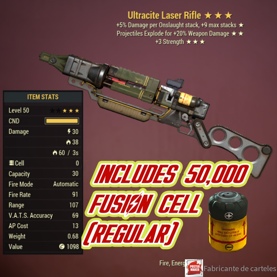 Buy [XBOX] Furious Explosive Ultra in FALLOUT 76 Items - Offer #2611476641