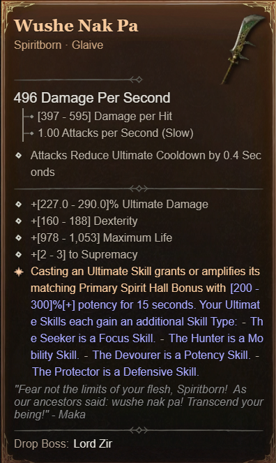Buy S10--2GA Wushe Nak Pa + Random in DIABLO 4 Items - Offer #2526858595