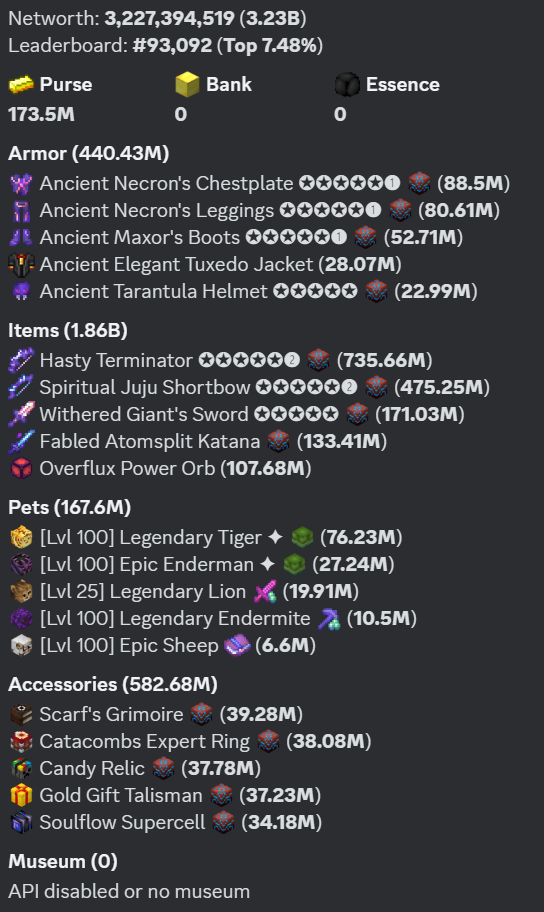 Buy Hypixel skyblock ISLAND/PROFIL in MINECRAFT: HYPIXEL Profiles - Offer #2432022332