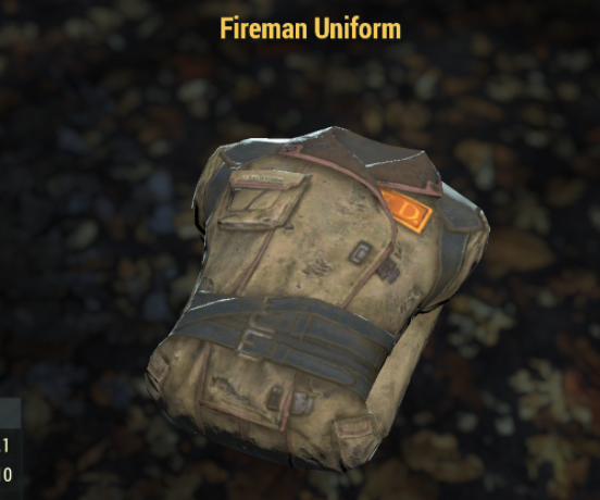 Buy Fireman Uniform + Responder Fi in FALLOUT 76 Items - Offer #251722286