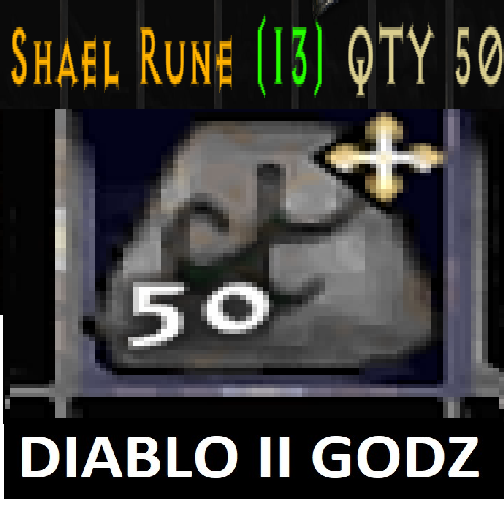 Buy 50x Shael Rune | Project Diabl in PROJECT DIABLO 2 Runes - Offer ...