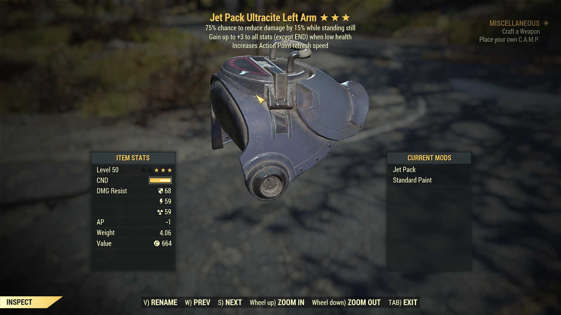 Buy [Legendary Power Armor] Unyiel in FALLOUT 76 Items - Offer #2529463269